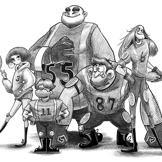 美式角色插畫｜畫家Ming｜ARTOGO 帶你看展