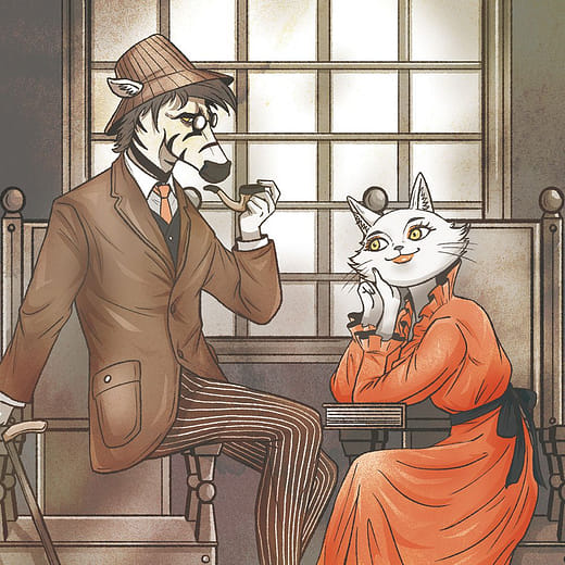 動物家族生活照｜畫家Ming｜ARTOGO 帶你看展